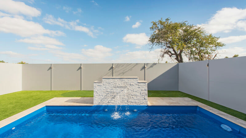 Aluminium Posts For Pool Boundary Wall | ModularWalls