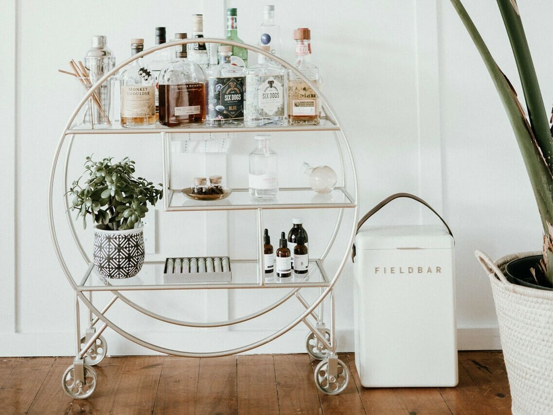 Outdoor Bar Cart - Design Trend of the Month | ModularWalls
