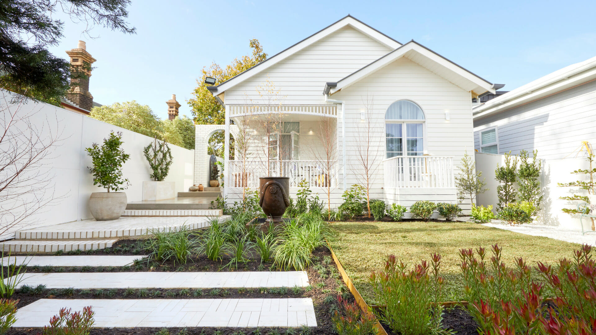 Reviewing The Block 2020 Front Yard Reveals! | ModularWalls