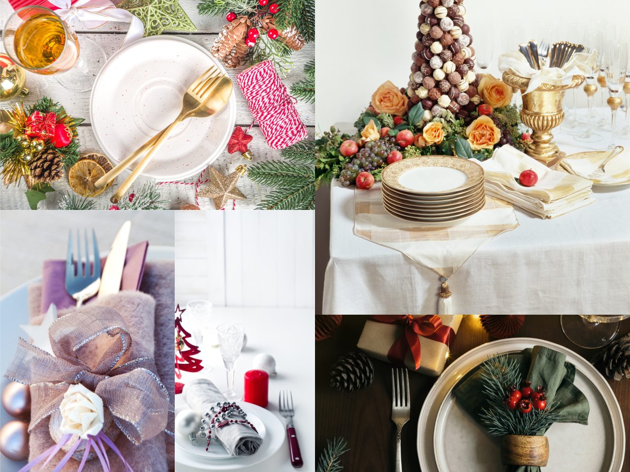 Christmas Table Setting Ideas to Inspire | ModularWalls