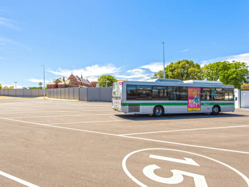 Perth City Link Bus Depot Acoustic Barrier | ModularWalls