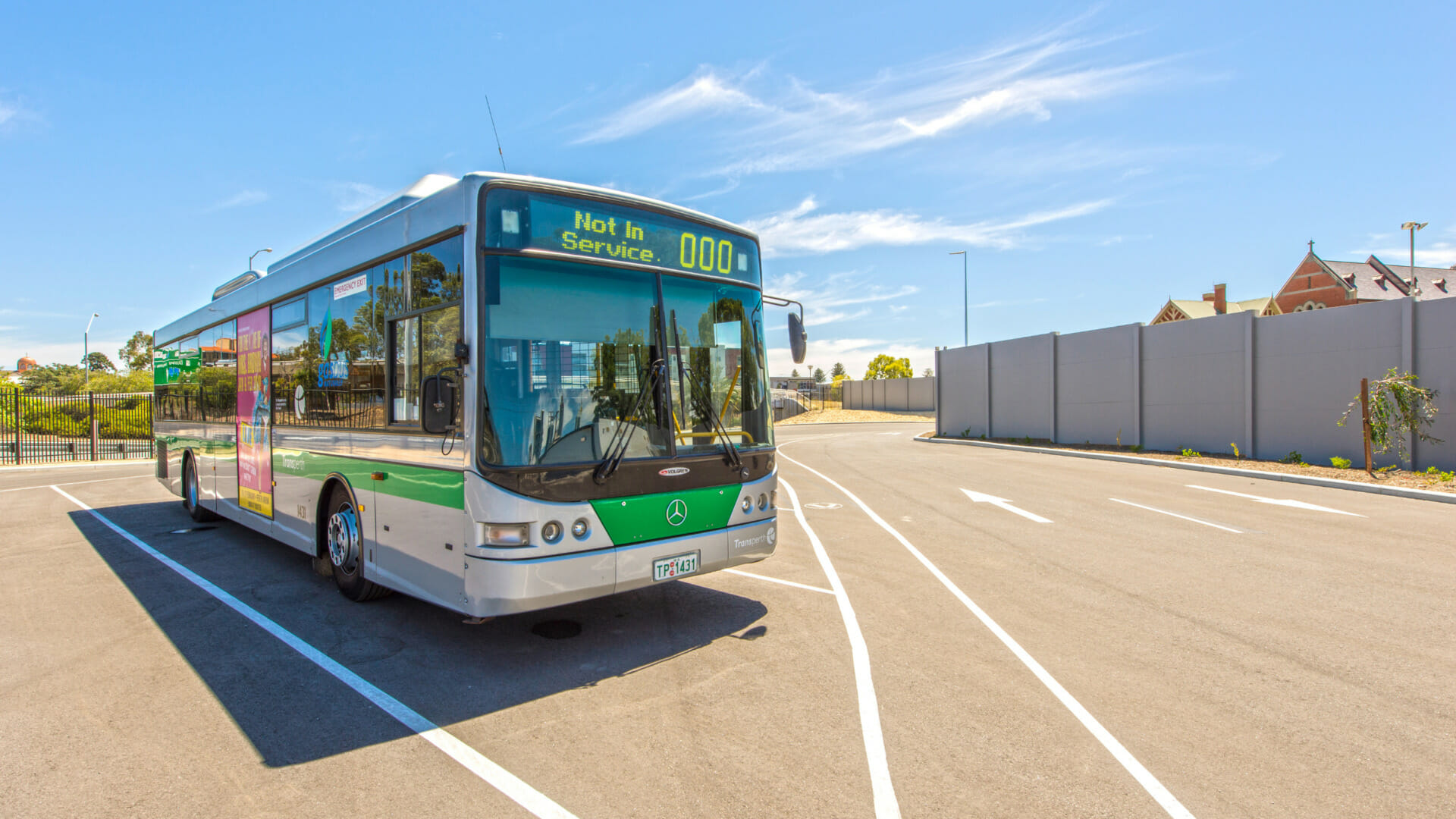 Perth City Link Bus Depot Acoustic Barrier | ModularWalls