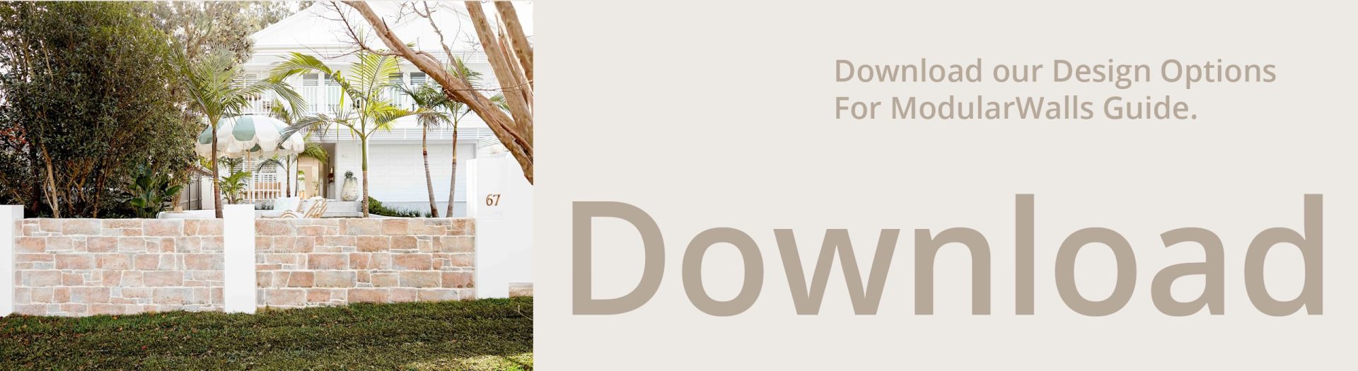 Outdoor Feature Wall Ideas for your Backyard | ModularWalls