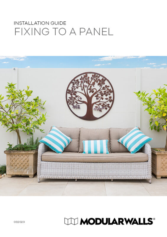 Fixing to a Panel Guide | ModularWalls