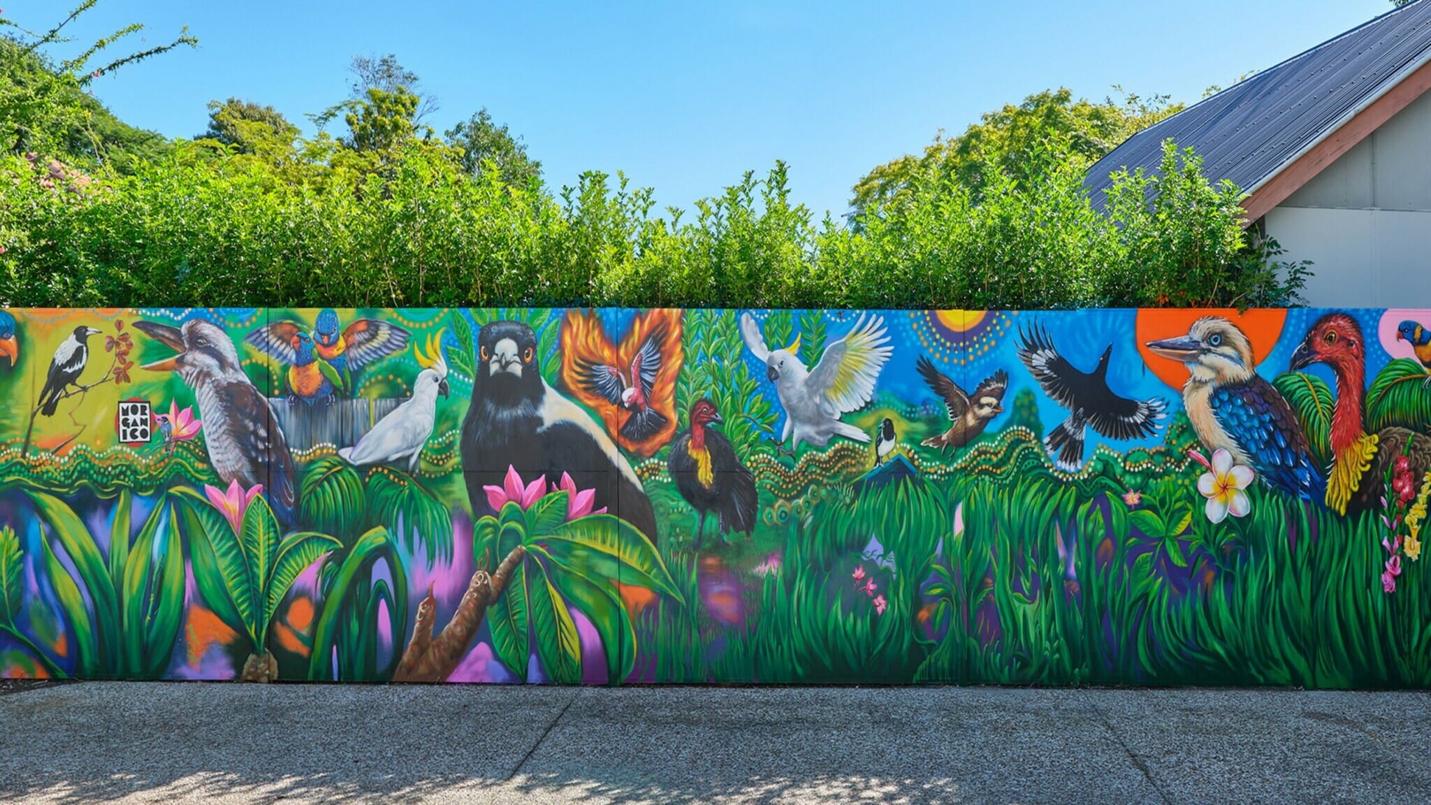 Incredible Wall Mural Brings Colour To Suburbs | ModularWalls