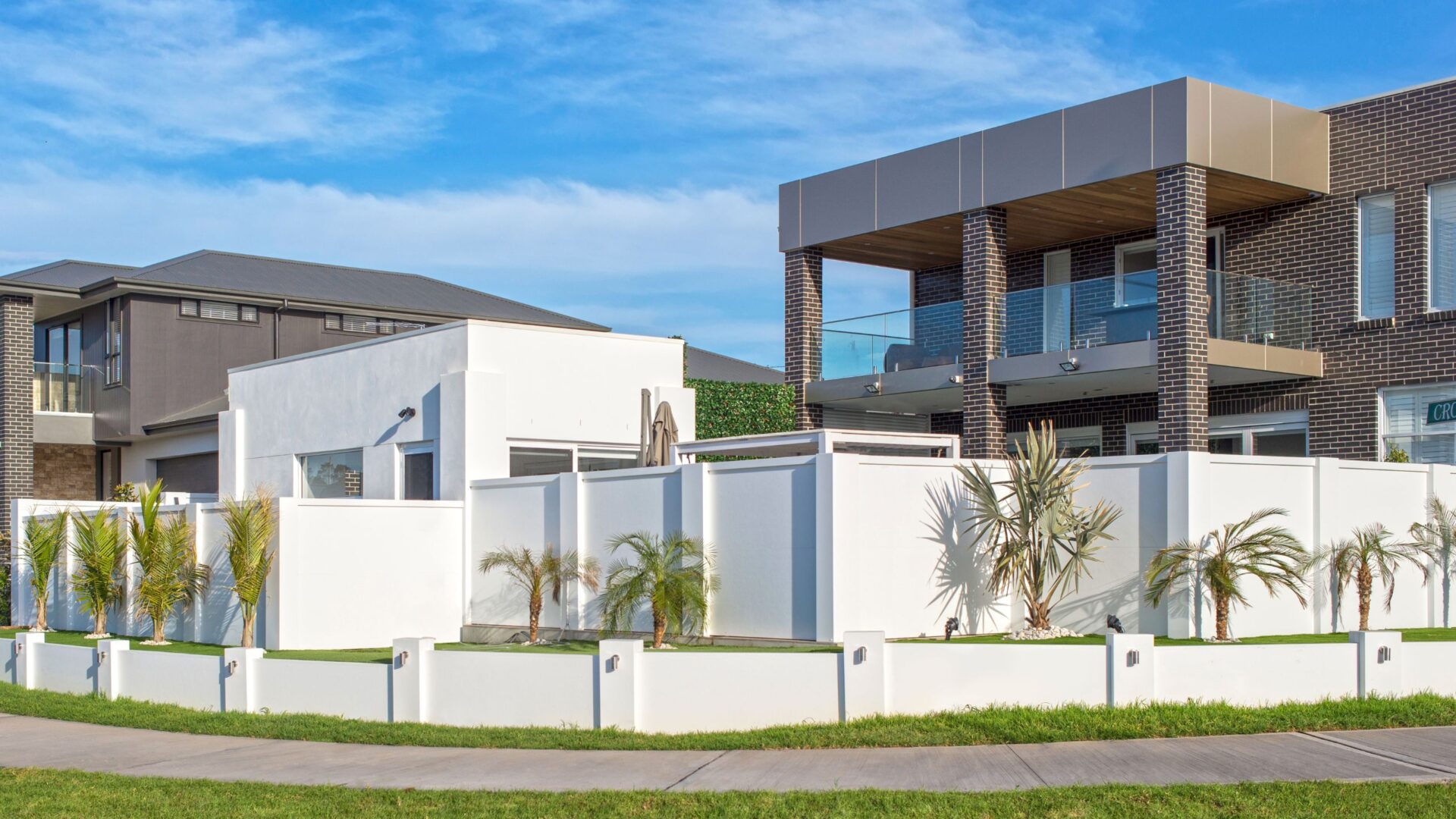 Modern Outdoor Feature Wall Ideas